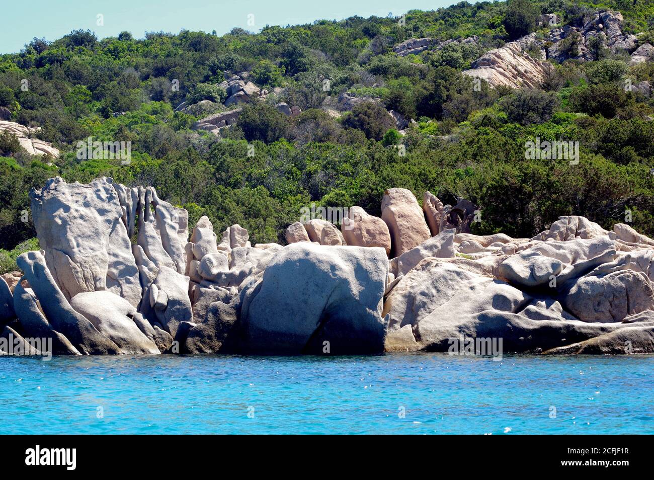 Typical granite rocks of Gallura, Sardinia, Italy Stock Photo - Alamy