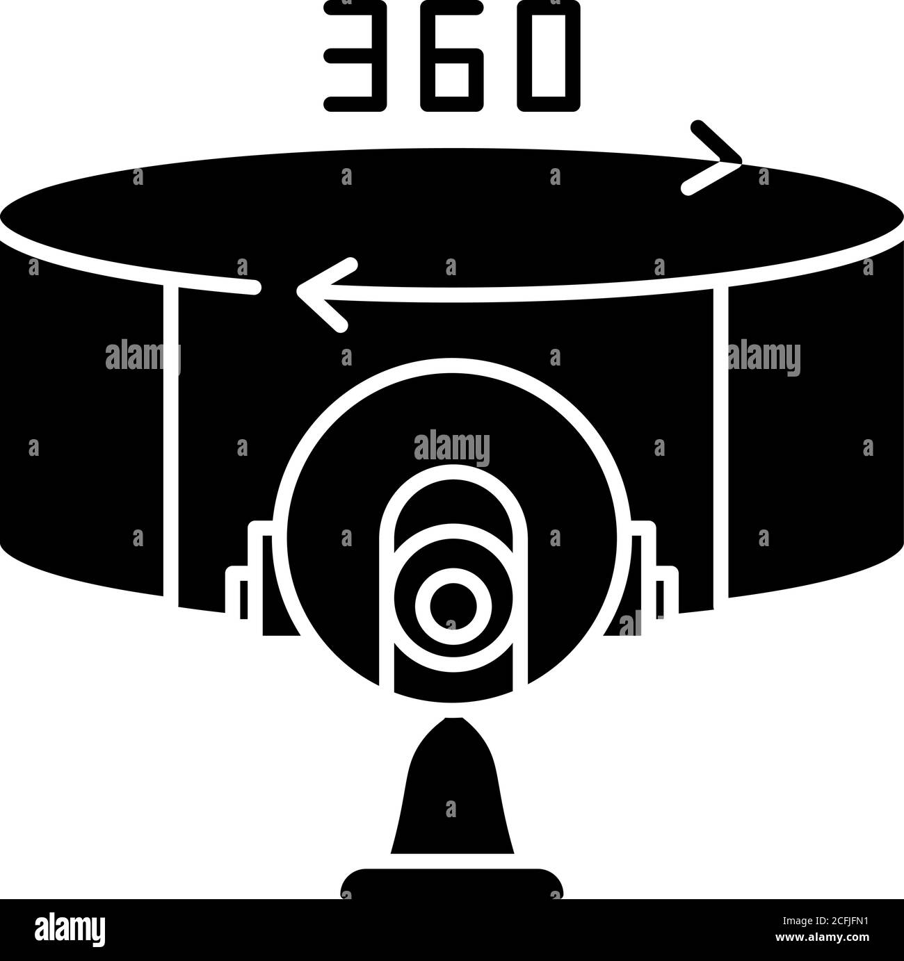 Wide angle 360 degree Stock Vector Images - Alamy