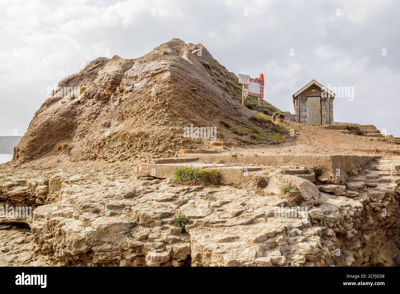 A view of Filey Brigg in Yorkshire, England Stock Photo - Alamy