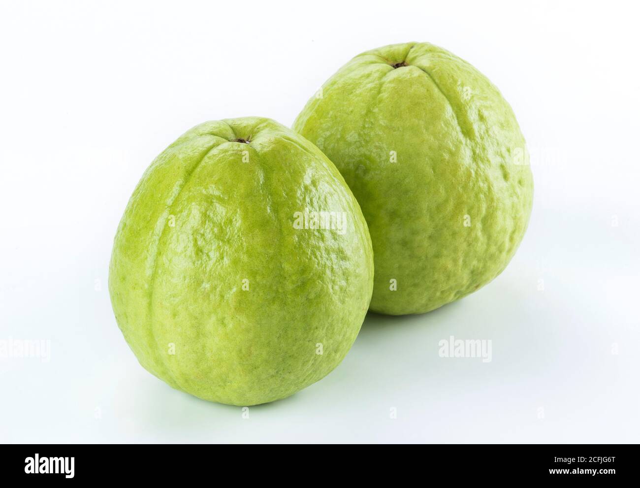 Big Guava isolated on white background Stock Photo - Alamy