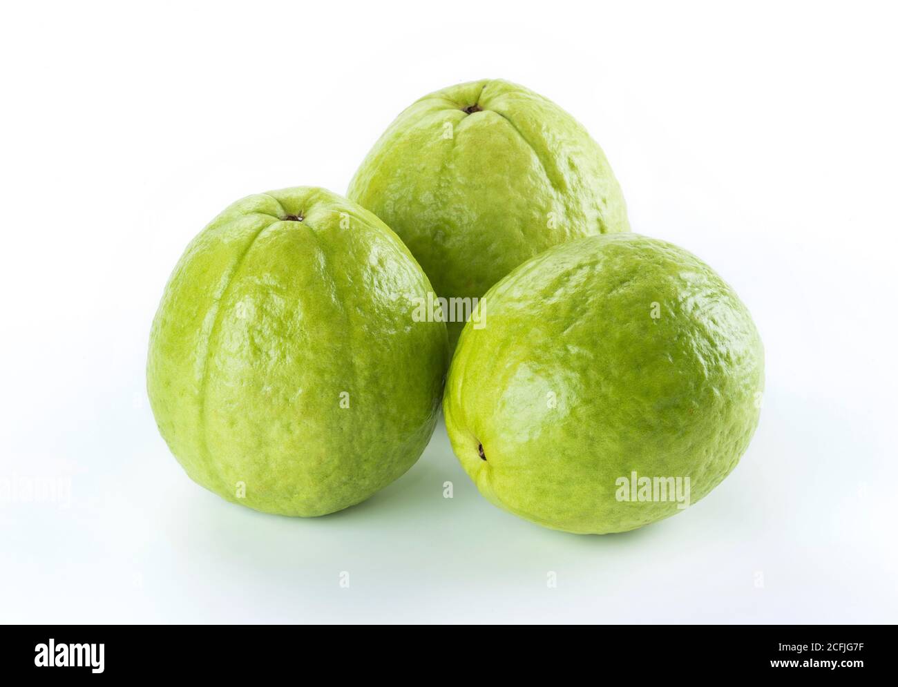 Big Guava isolated on white background Stock Photo - Alamy
