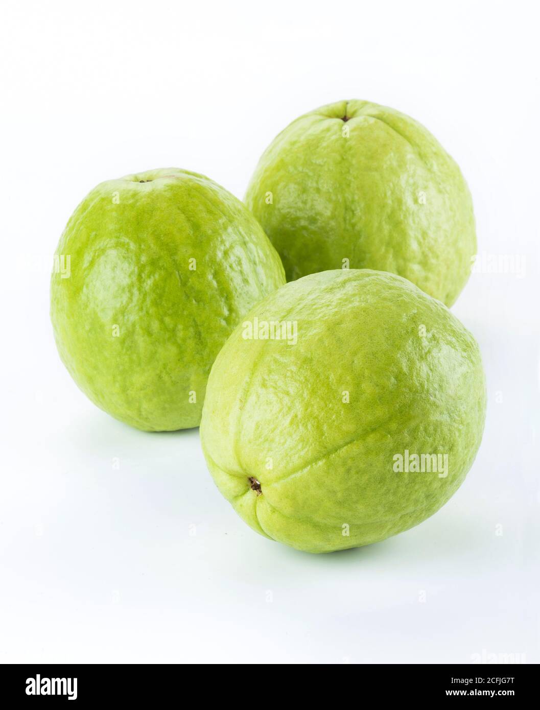 Big Guava isolated on white background Stock Photo - Alamy