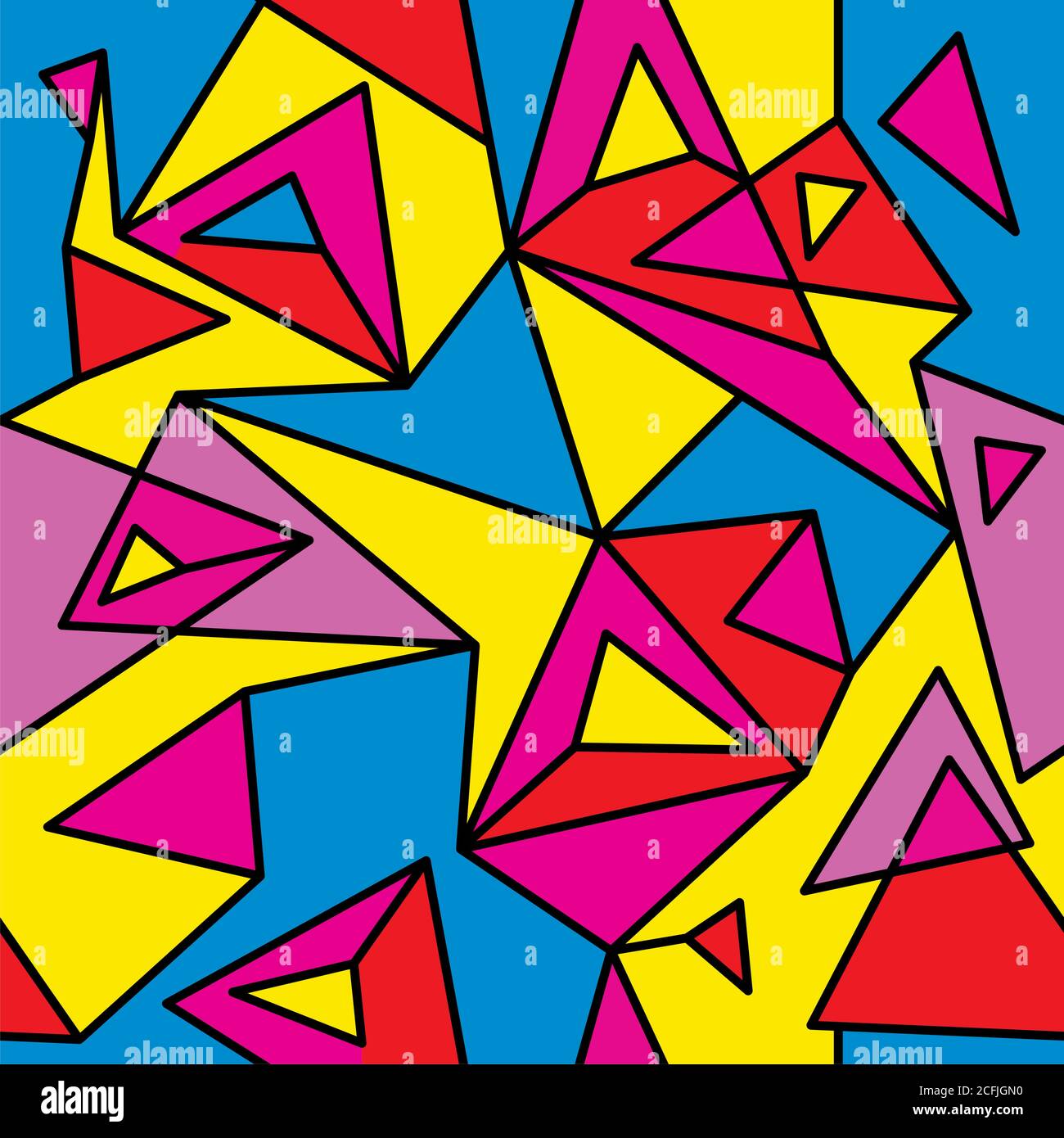 Cubism pattern Stock Vector Images - Alamy