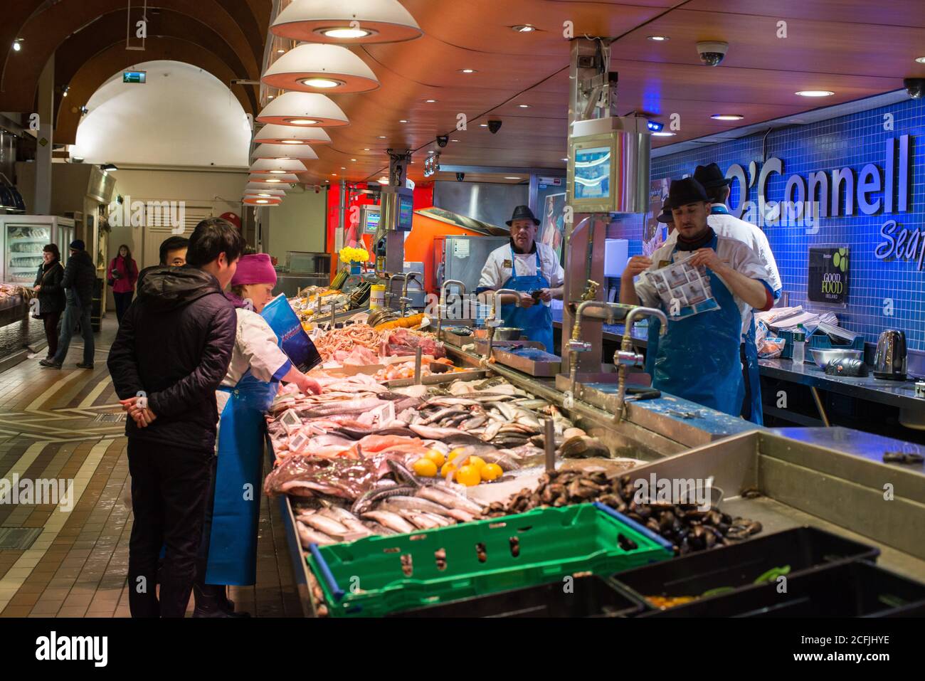 Oconnells fish stall hi-res stock photography and images - Alamy