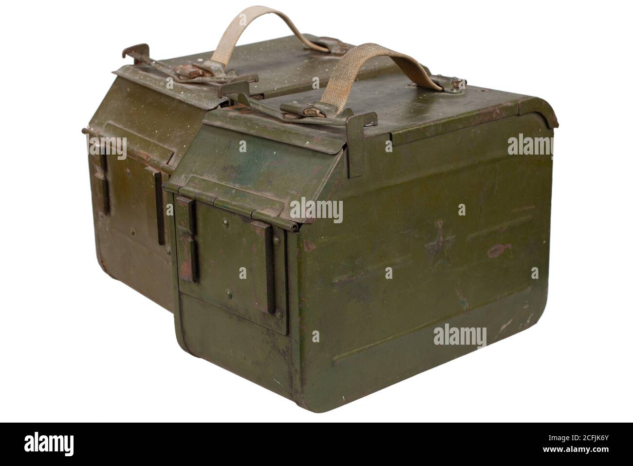 Ammo Can for ammunition belt for a 12.7 mm heavy machine gun DShK used ...