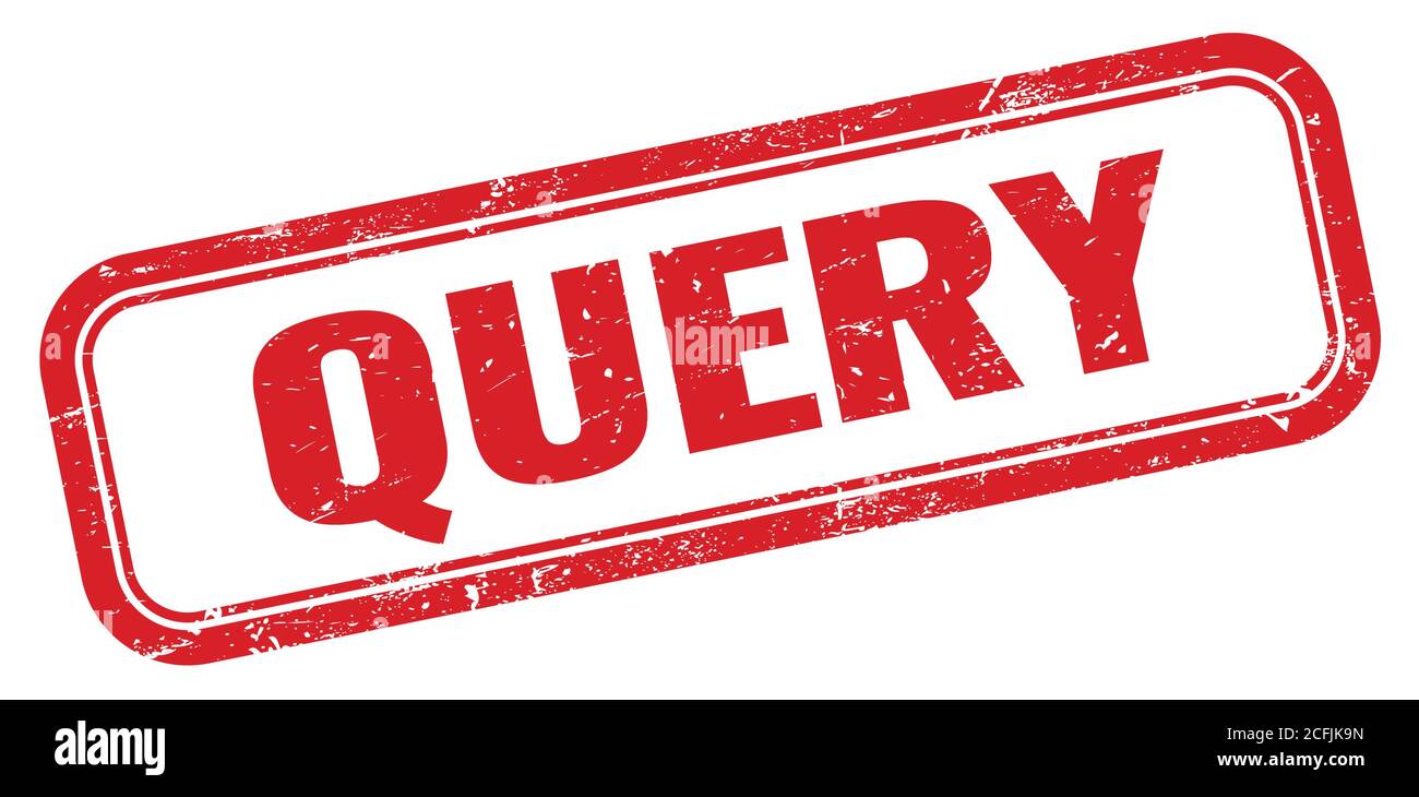 Query stamp hi-res stock photography and images - Alamy