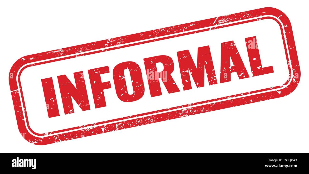 Informal word hi-res stock photography and images - Alamy