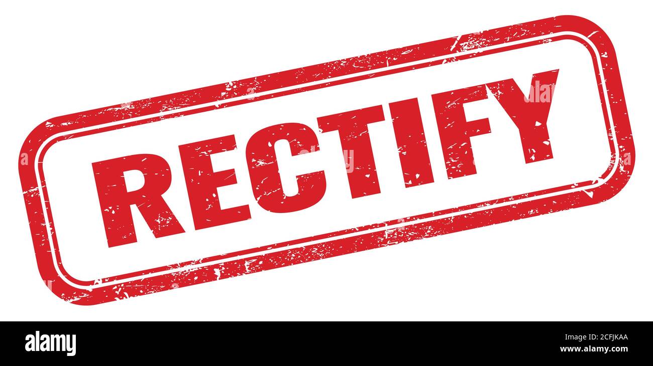 Rectify word hi-res stock photography and images - Alamy