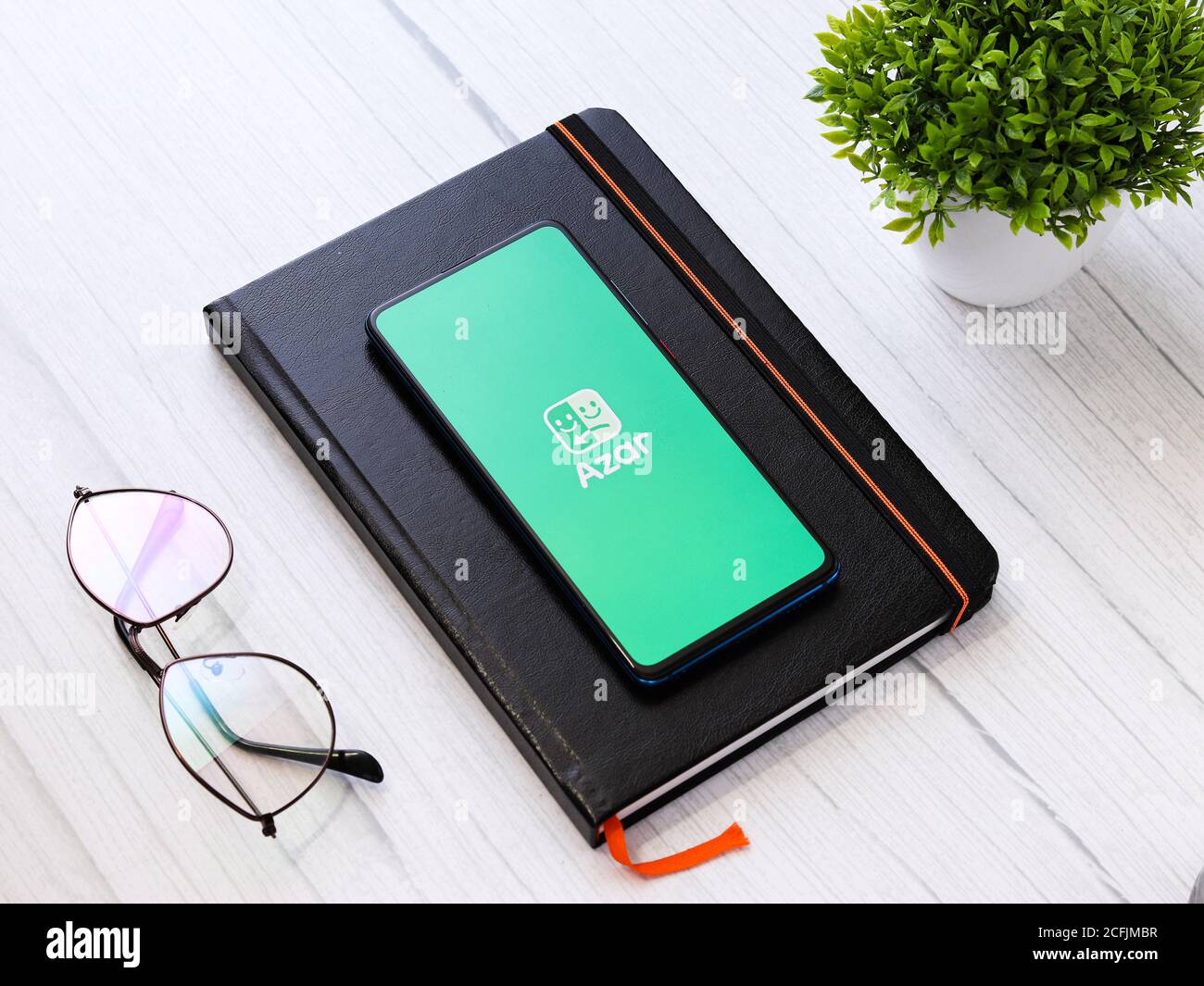 Azar logo hi-res stock photography and images - Alamy