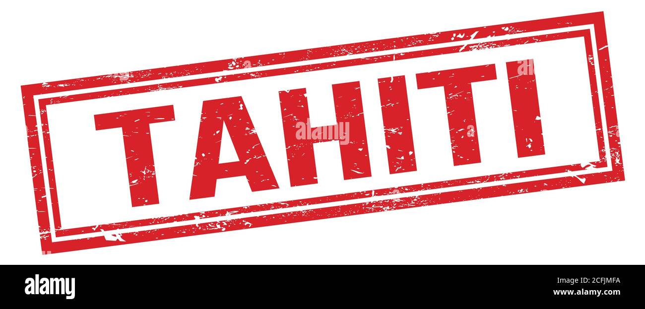 Tahiti Stamp High Resolution Stock Photography and Images - Alamy