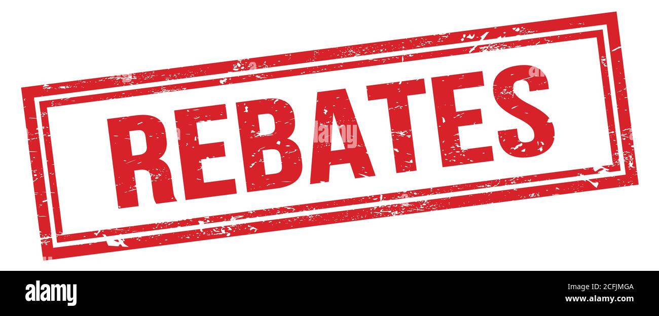 Rebates word hi-res stock photography and images - Alamy