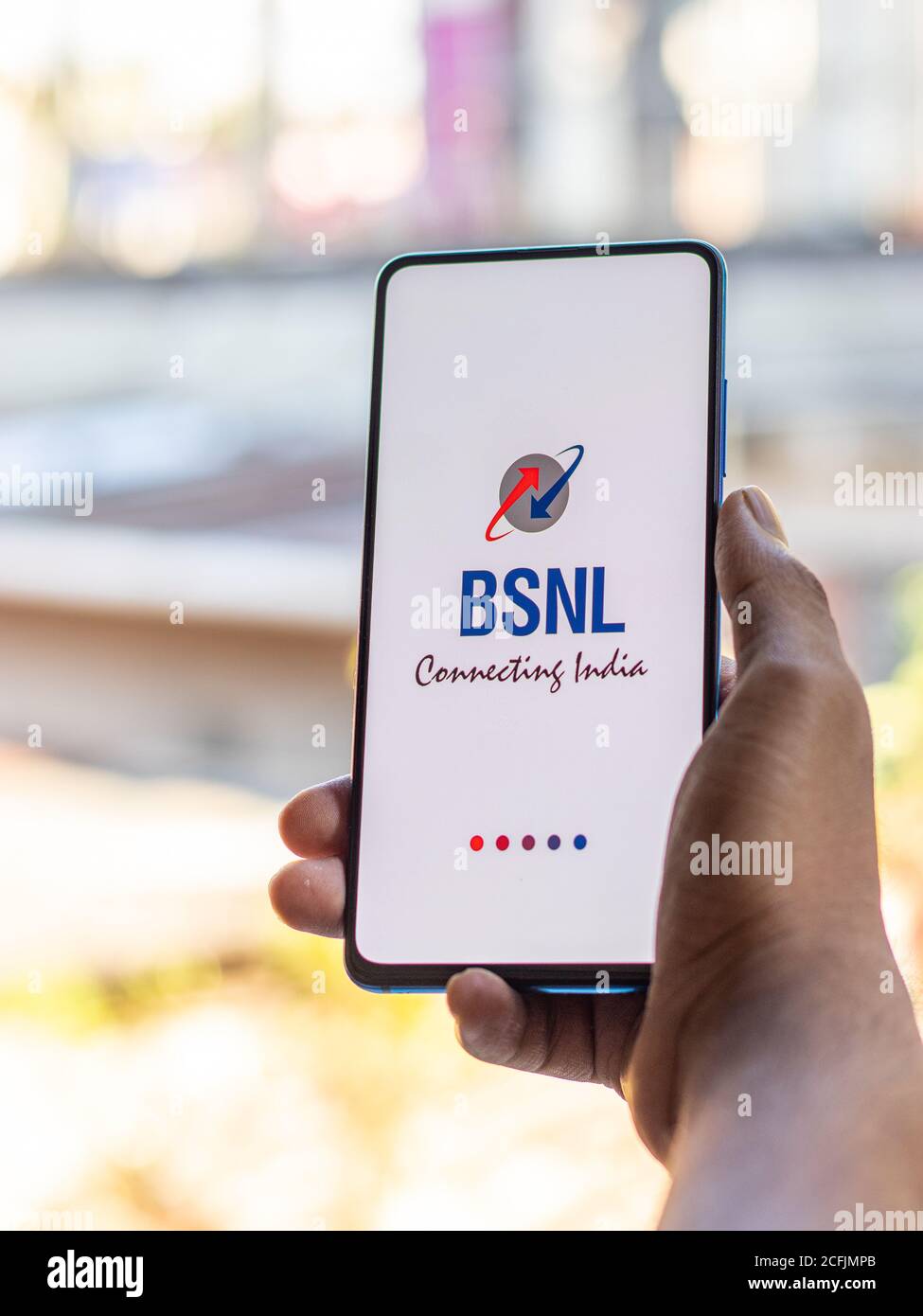 Bsnl logo hi-res stock photography and images - Alamy