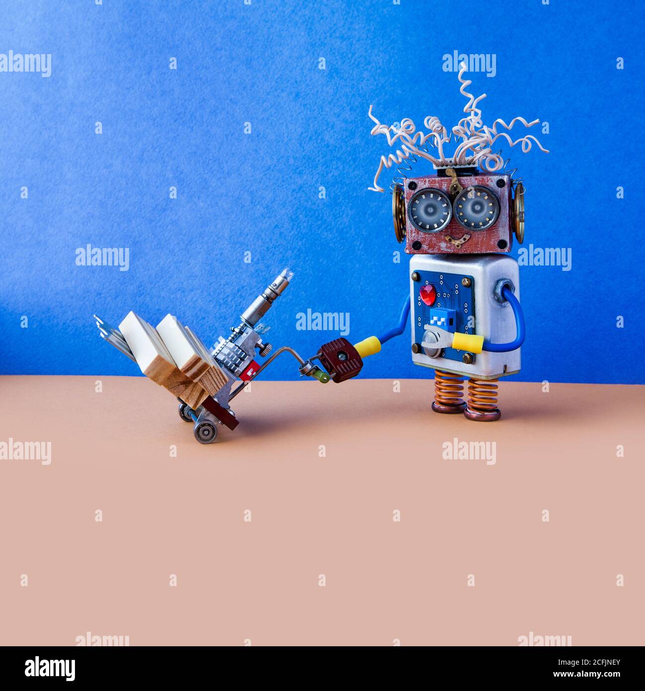 Robot carrying hi-res stock photography and images - Alamy