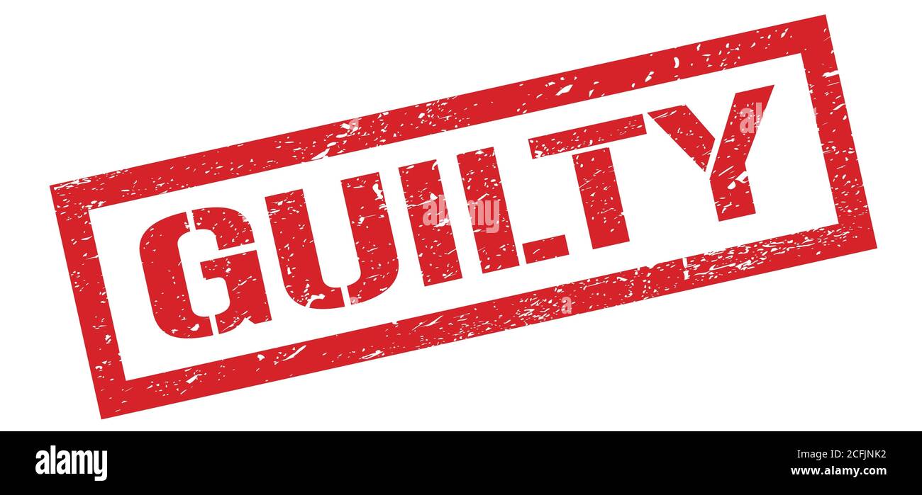 Guilty seal hi-res stock photography and images - Alamy
