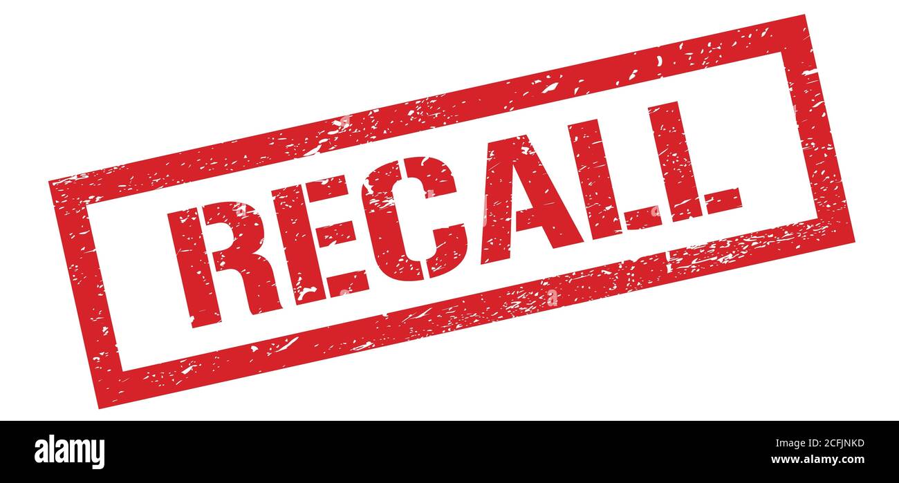 Recall button Cut Out Stock Images & Pictures - Alamy