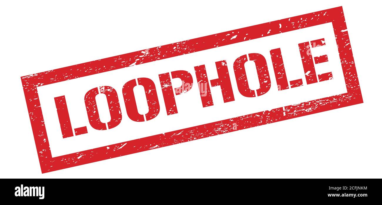 Loophole stamp hi-res stock photography and images - Alamy