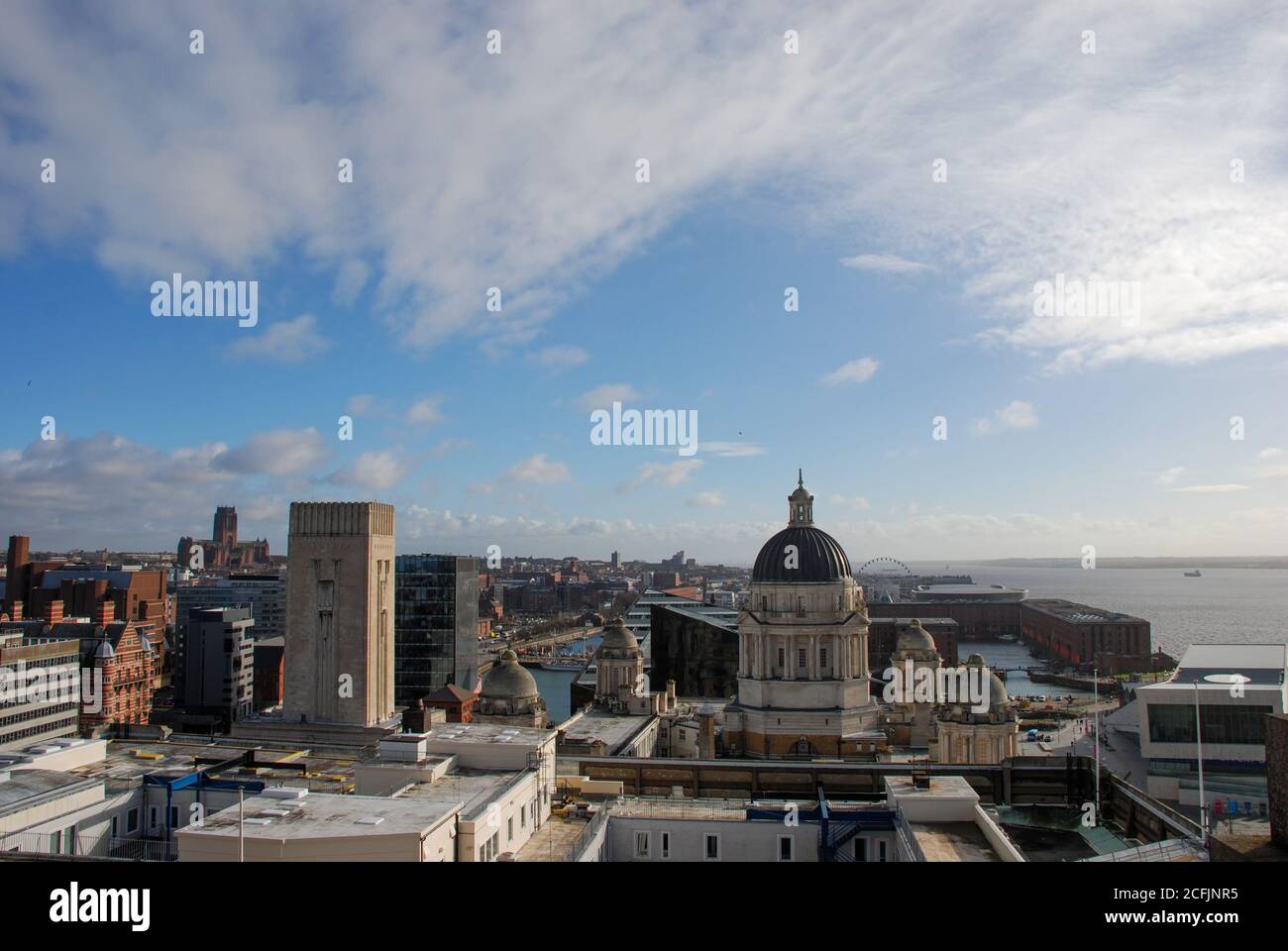 Liverpool metropolitan cathedral aerial hi-res stock photography and ...