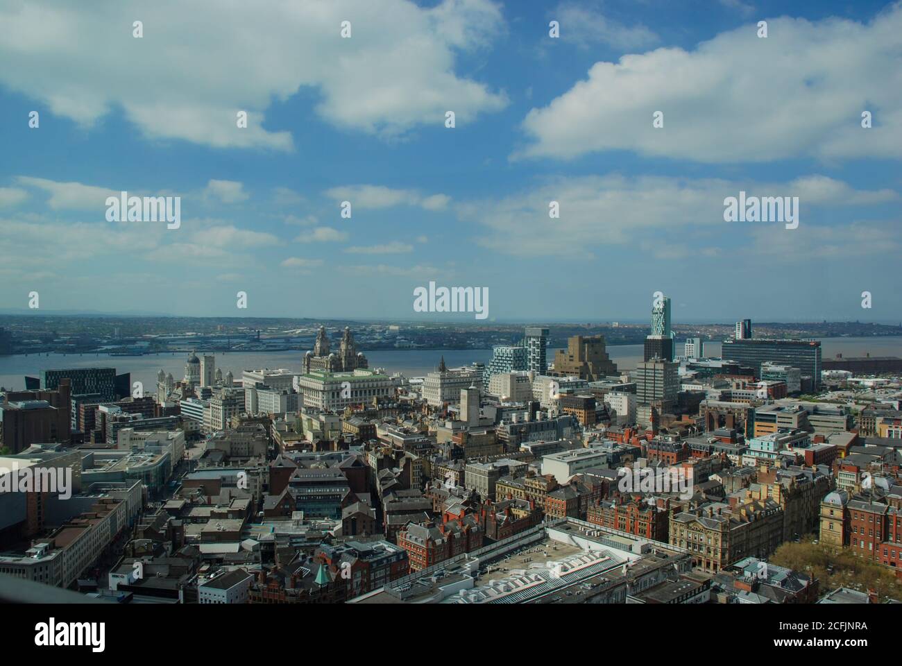 The urban skyline of the city of Liverpool, UK Stock Photo - Alamy