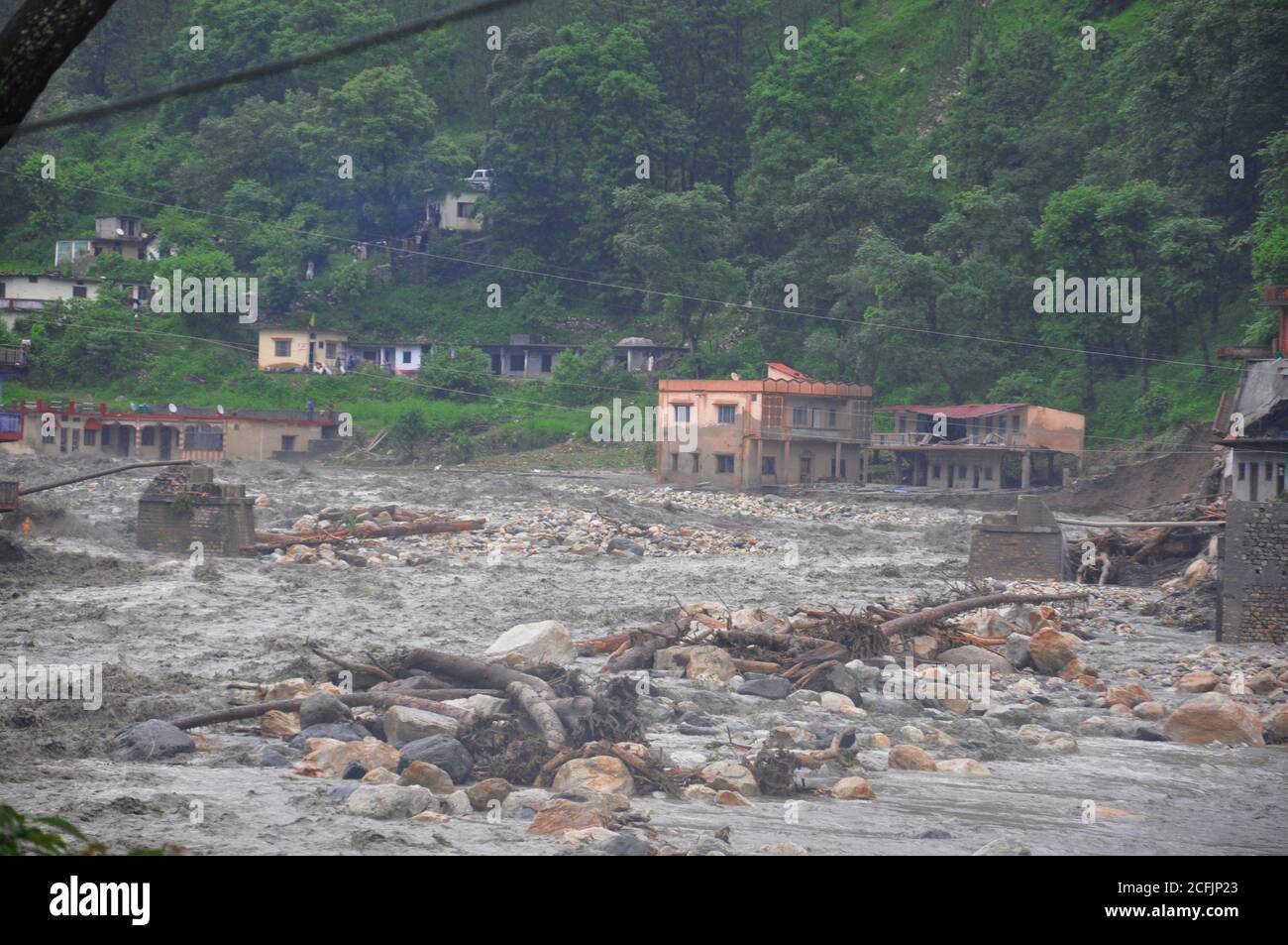 India Disaster. Heavy rainfall causes flood.Cause harm to many lives ...