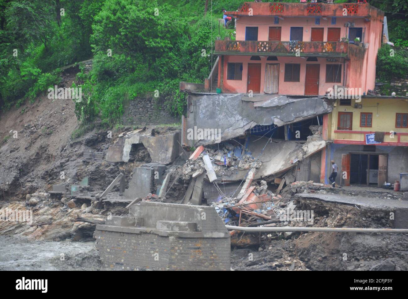 India Disaster. Heavy rainfall causes flood.Cause harm to many lives ...