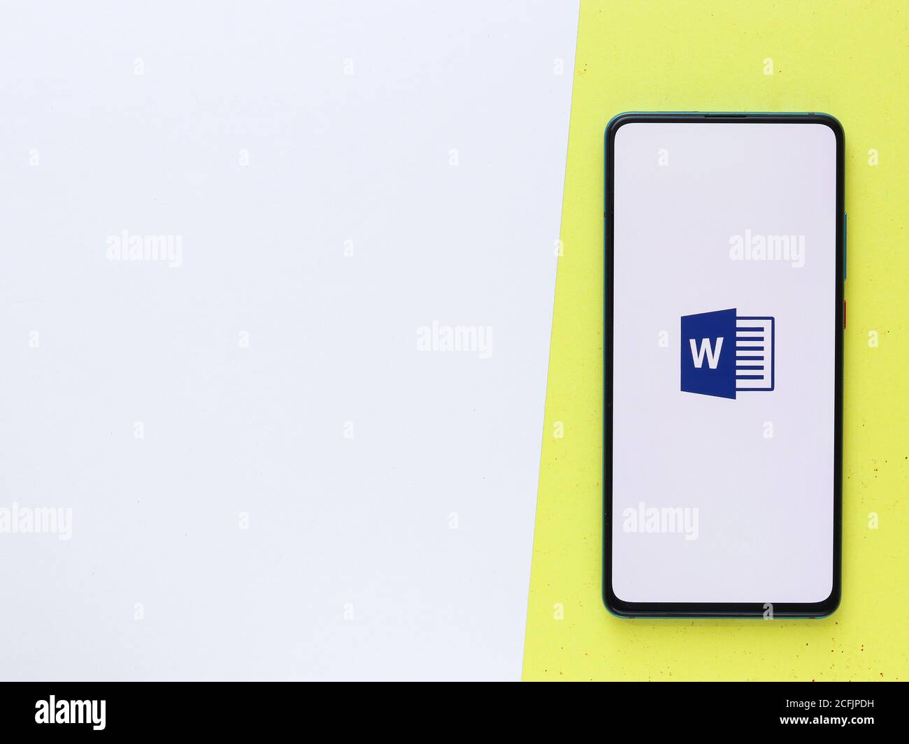 Ms word screen hi-res stock photography and images - Alamy