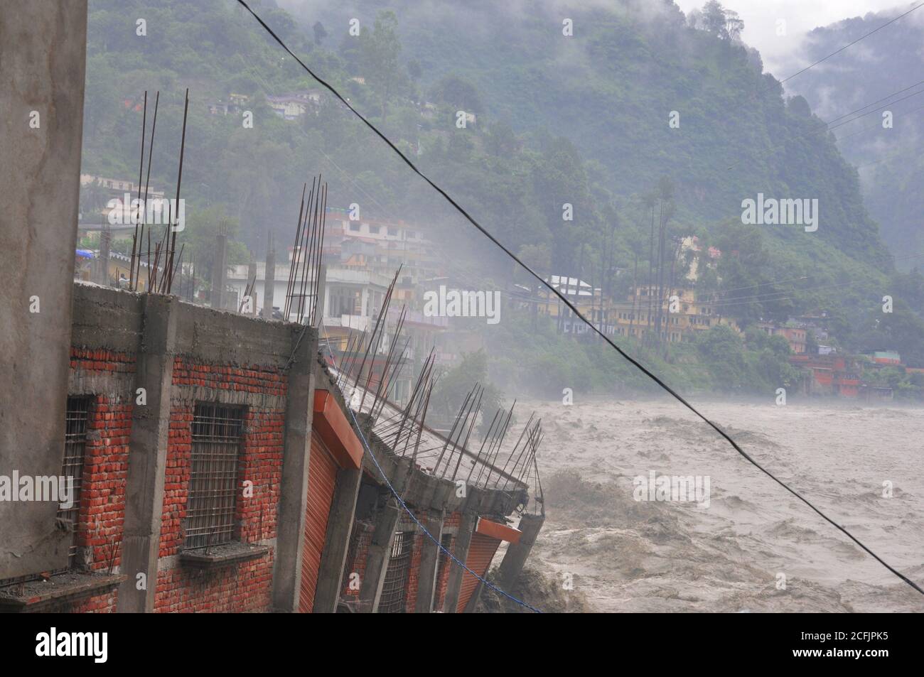 India Disaster. Heavy rainfall causes flood.Cause harm to many lives ...
