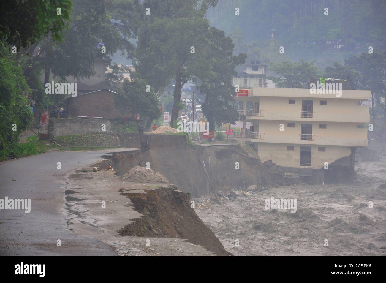 India Disaster. Heavy rainfall causes flood.Cause harm to many lives ...