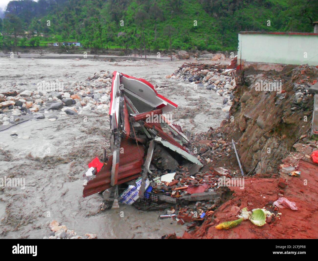 India Disaster. Heavy rainfall causes flood.Cause harm to many lives ...