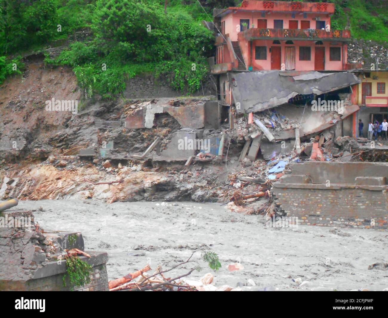 India Disaster. Heavy rainfall causes flood.Cause harm to many lives ...