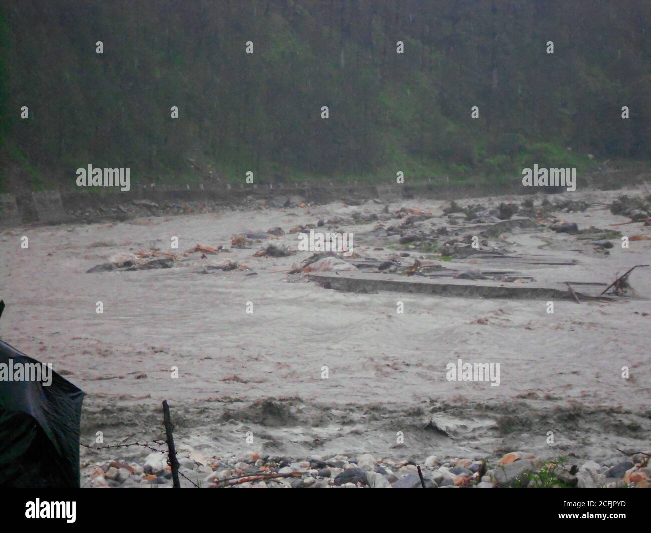 India Disaster. Heavy rainfall causes flood.Cause harm to many lives ...