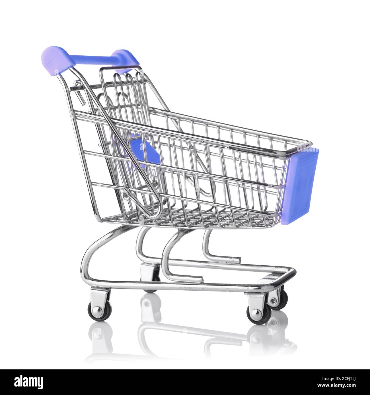 Shopping shopper trolley Cut Out Stock Images & Pictures - Alamy