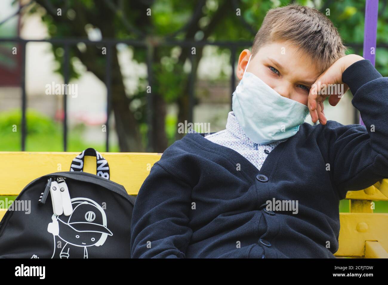 Sad Child School Bus High Resolution Stock Photography and Images - Alamy