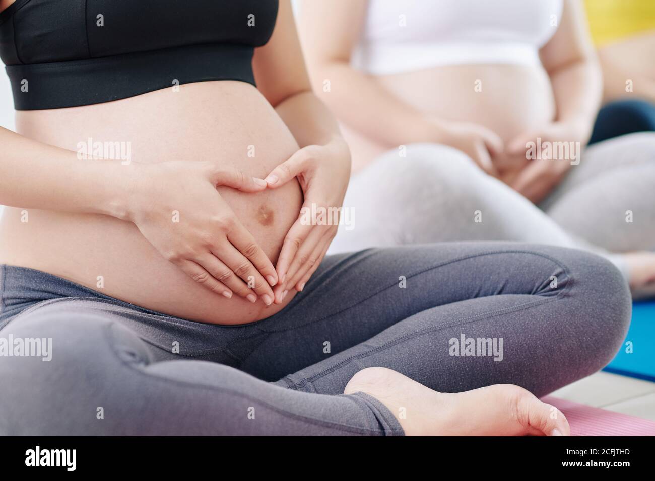Happy pregnancy concept Stock Photo - Alamy