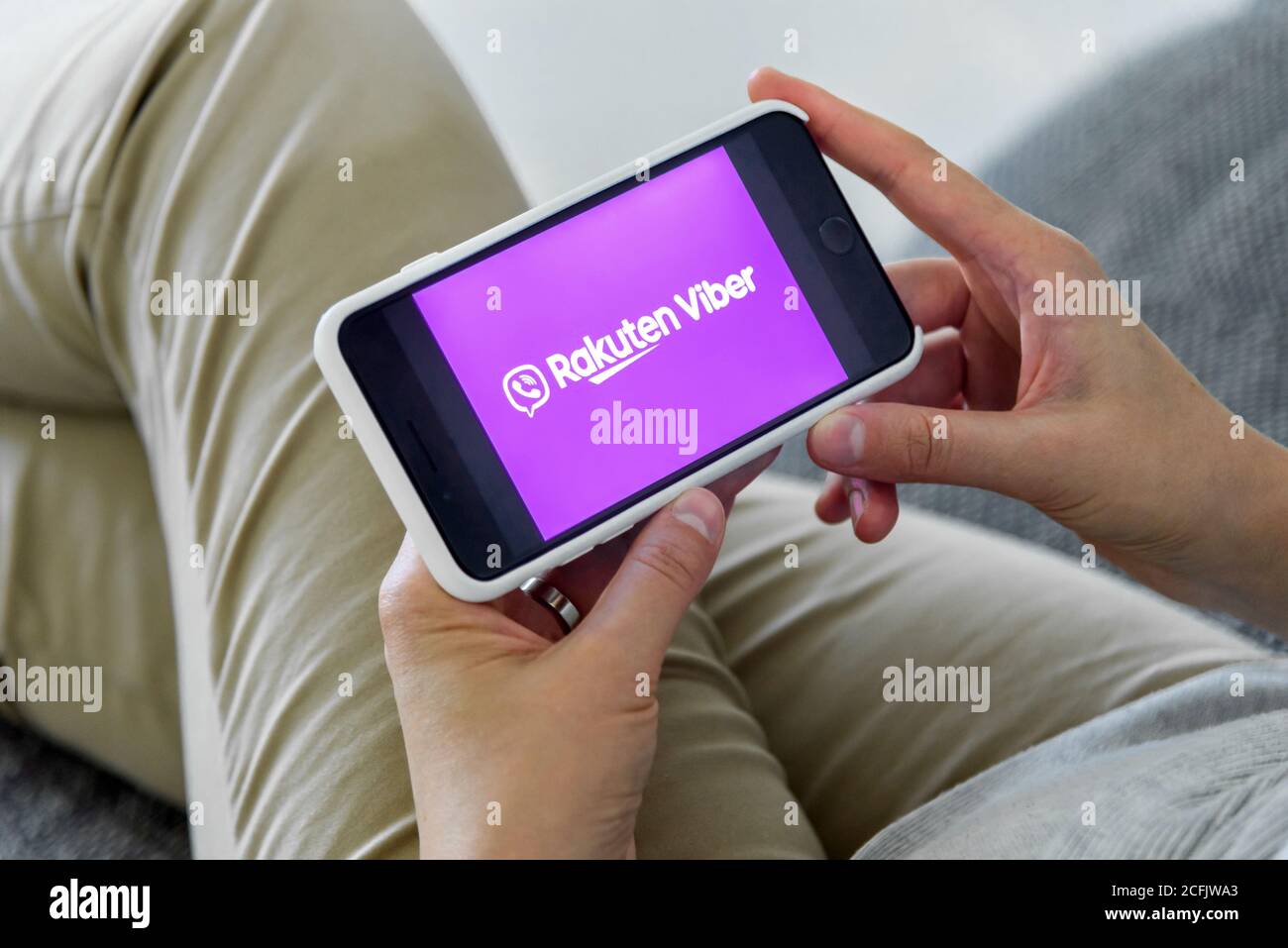 Viber logo hi-res stock photography and images - Alamy