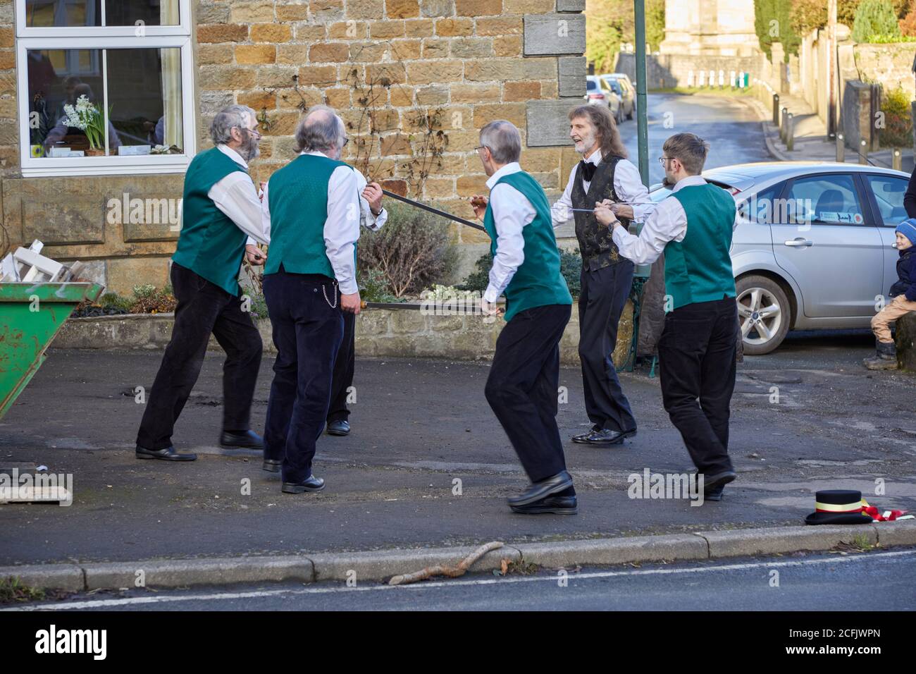 Kirkby malzeard longsword dance hi-res stock photography and images - Alamy