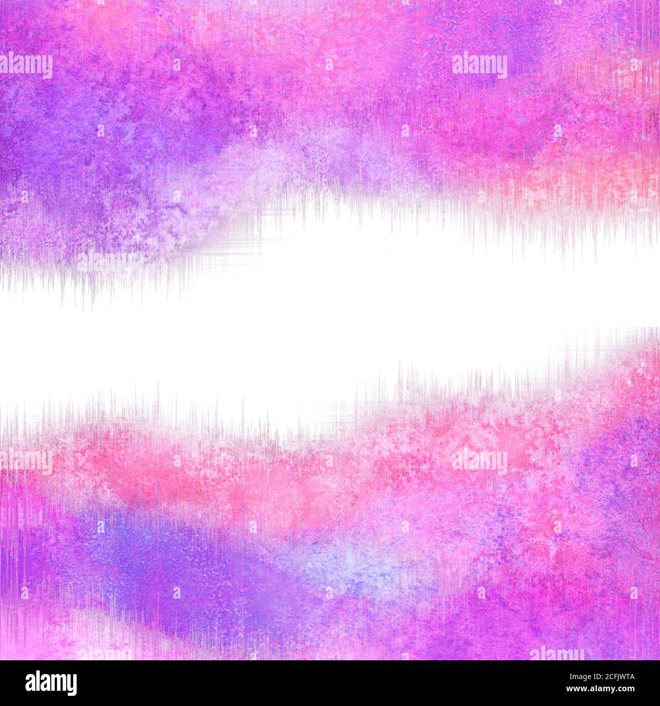 Watercolor transparent wave purple magenta pink colored background ...