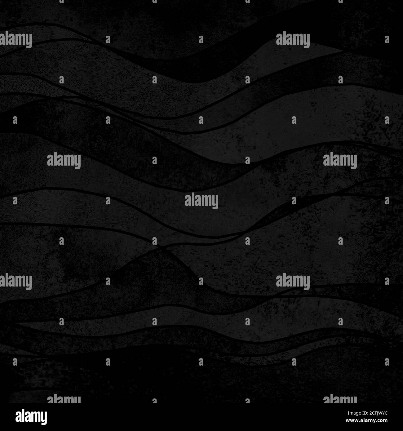 Watercolor transparent black wave grunge background. Watercolour hand ...