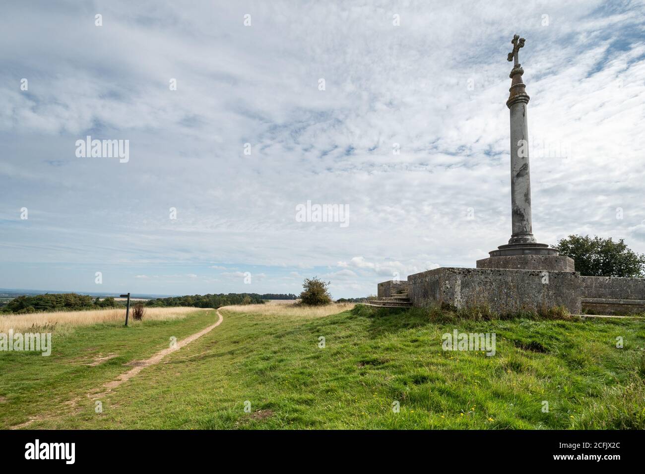 Lord Wantage Monument, a memorial cross to Robert Loyd Lindsey, Lord ...
