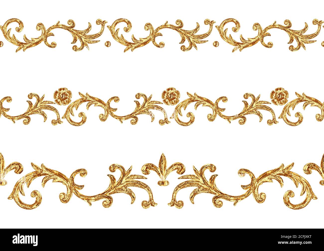 Baroque Border Pattern