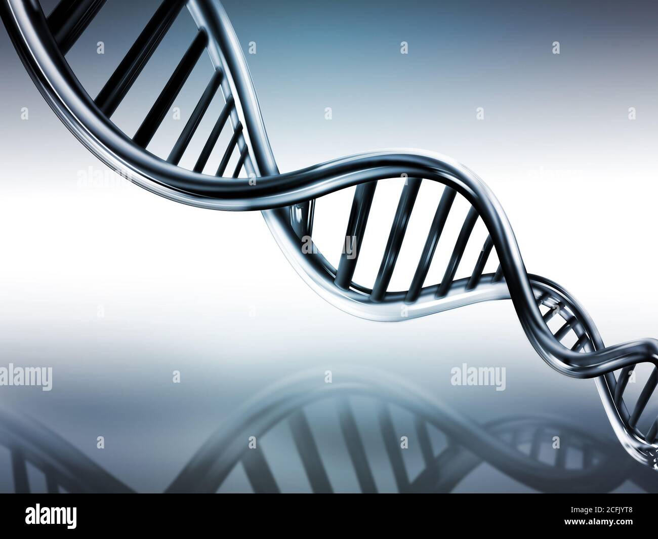 Blue dna helix texture hi-res stock photography and images - Alamy