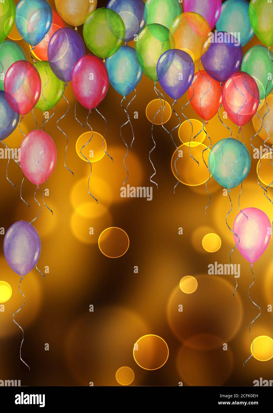 Happy Birthday Vertical Background Wallpaper