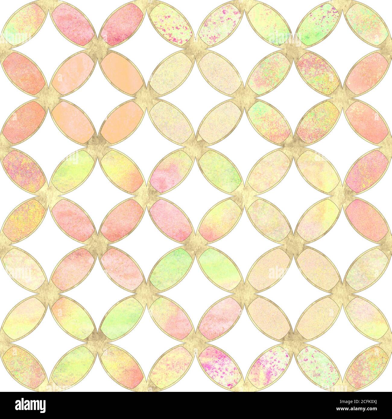 Seamless watercolour grunge yellow green gold glitter abstract texture ...