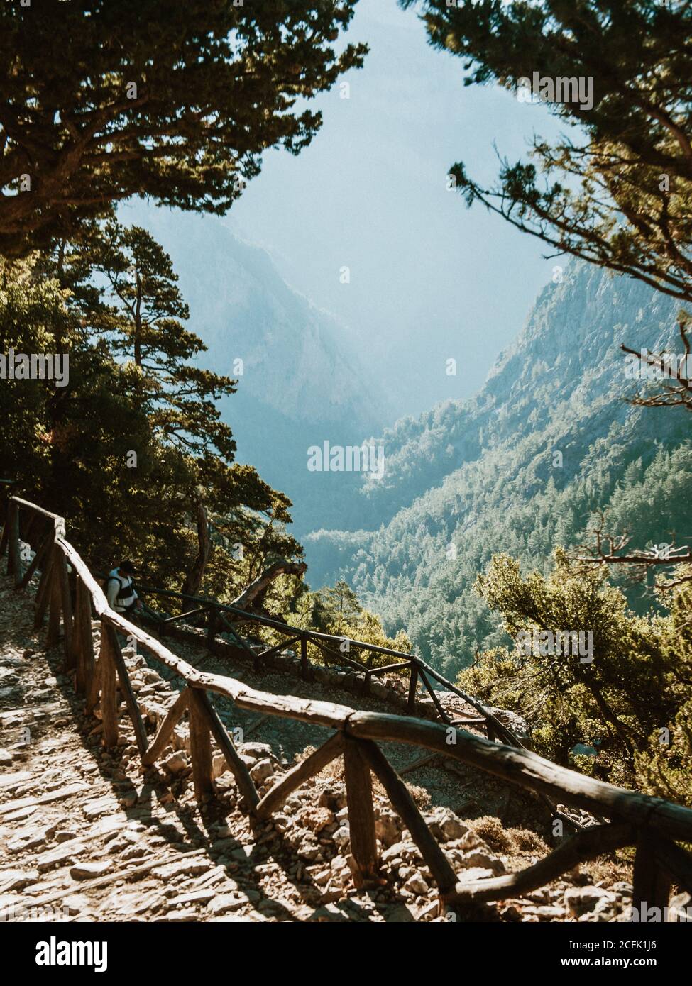 Samaria Gorge, Crete, greece Stock Photo - Alamy