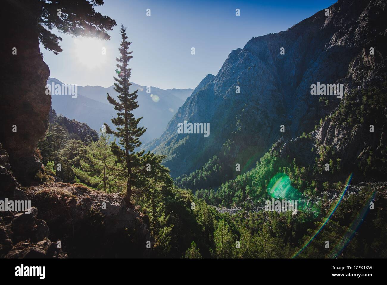 Samaria Gorge, Crete, greece Stock Photo - Alamy