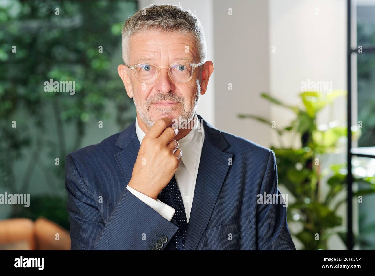 Excited male ceo manager hi-res stock photography and images - Alamy