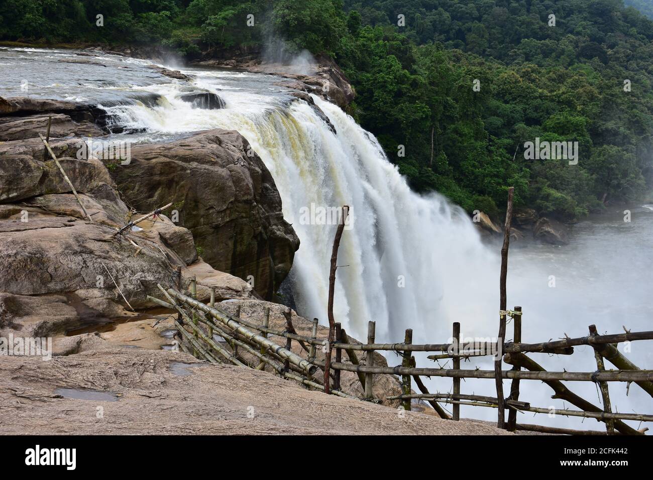 Athirappilly Water Falls in Kerala India Stock Photo - Alamy