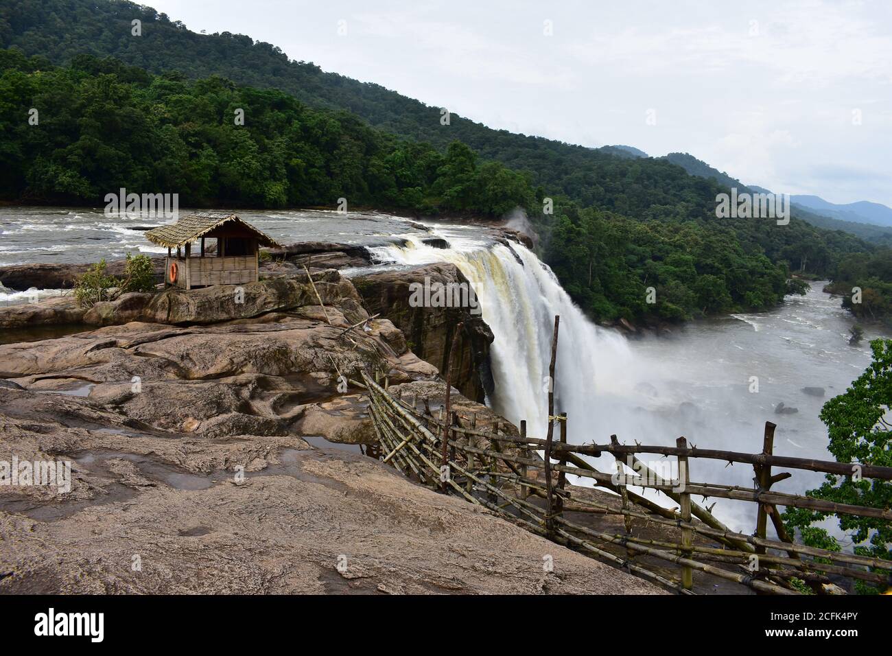 Athirappilly Water Falls in Kerala India Stock Photo - Alamy