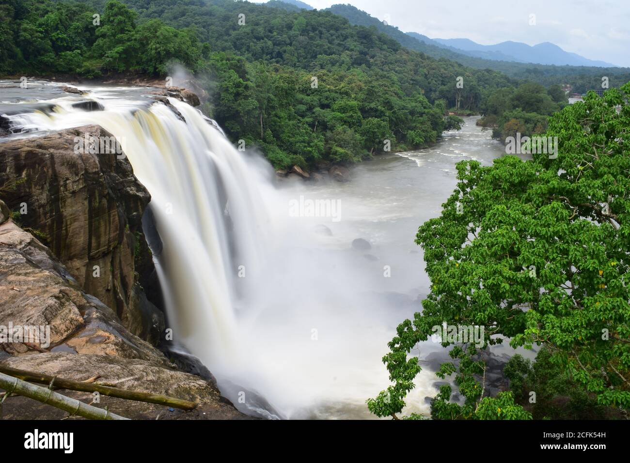 Athirappilly Water Falls in Kerala India Stock Photo - Alamy