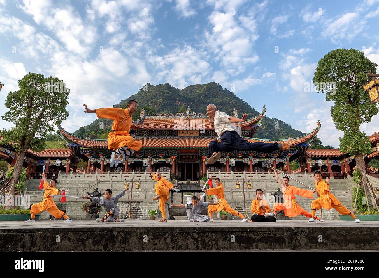 Shaolin Zen Temple High Resolution Stock Photography and Images - Alamy