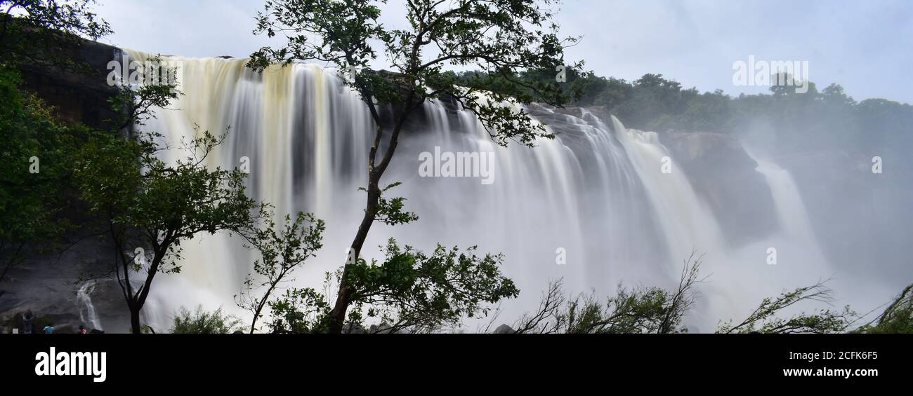 Athirappilly Water Falls in Kerala India Stock Photo - Alamy